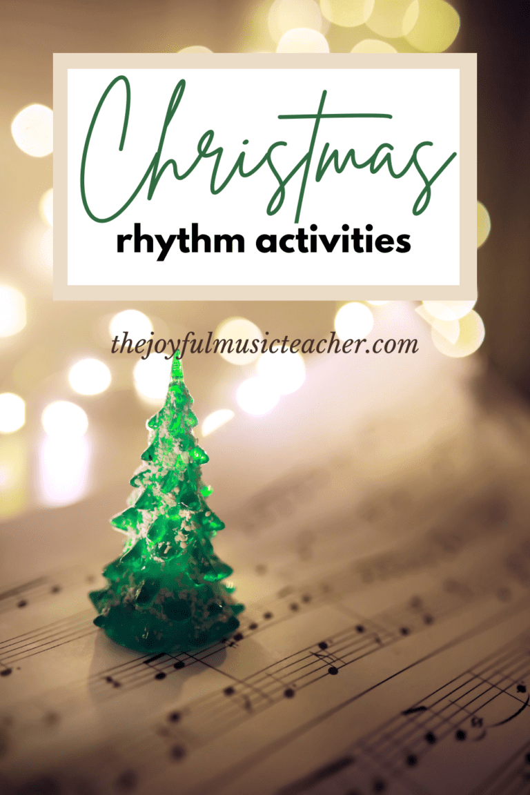 Rhythm Activities to Make December Lessons More Festive - The Joyful ...