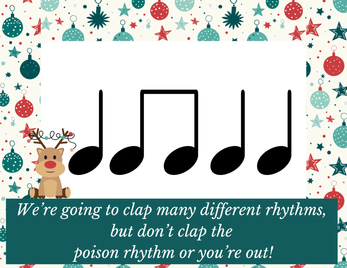 Rhythm Activities to Make December Lessons More Festive - The Joyful ...