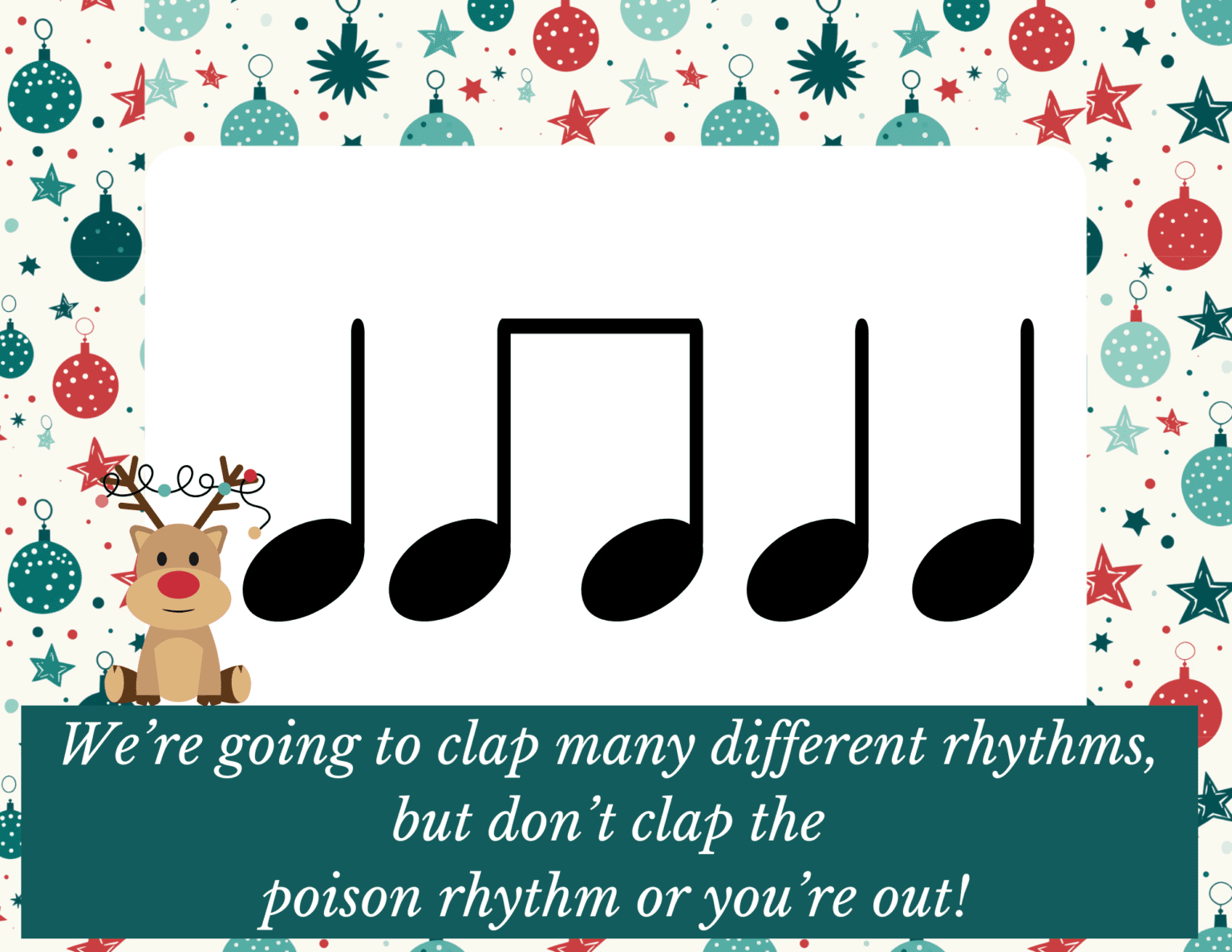 Rhythm Activities to Make December Lessons More Festive - The Joyful ...