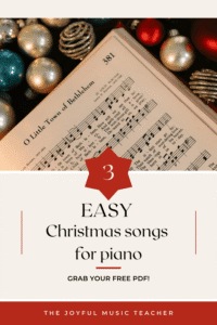 3 Easy Christmas Piano Songs Every Beginner Can Play This Week - The ...